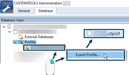 Exporting and importing CUSTOMTOOLS profile – PLM Group Support Center