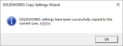 How to save and restore SOLIDWORKS user settings – PLM Group Support Center