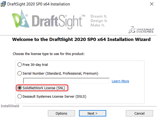 DraftSight Enterprise Installation – PLM Group Support Center