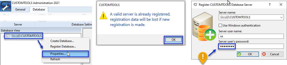 CUSTOMTOOLS-tietokannan päivittäminen versiopäivityksen jälkeen – PLM Group Support Center (FI)