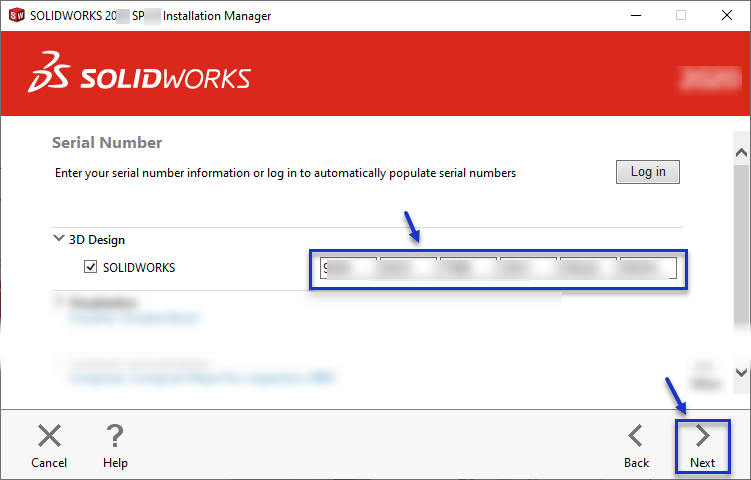 How to change SOLIDWORKS serial number – PLM Group Support Center
