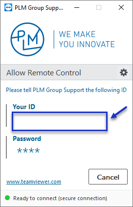 How to launch TeamViewer to allow remote-connecting to workstation ...