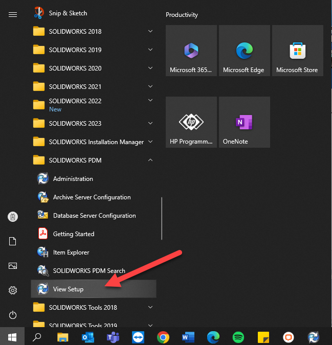 SOLIDWORKS PDM - create local vault – PLM Group Support Center